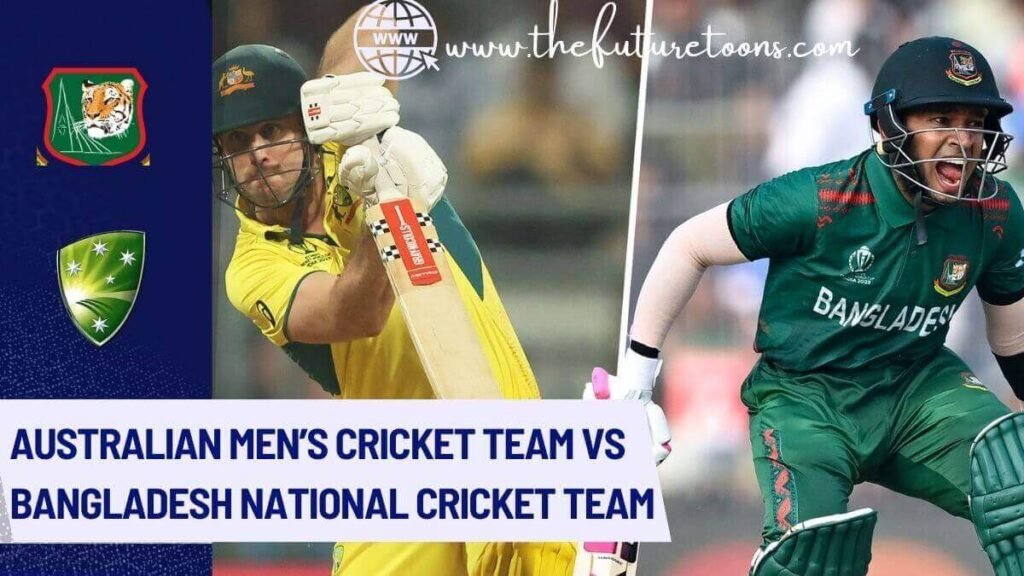 Australian men’s cricket team vs Bangladesh national cricket team timeline